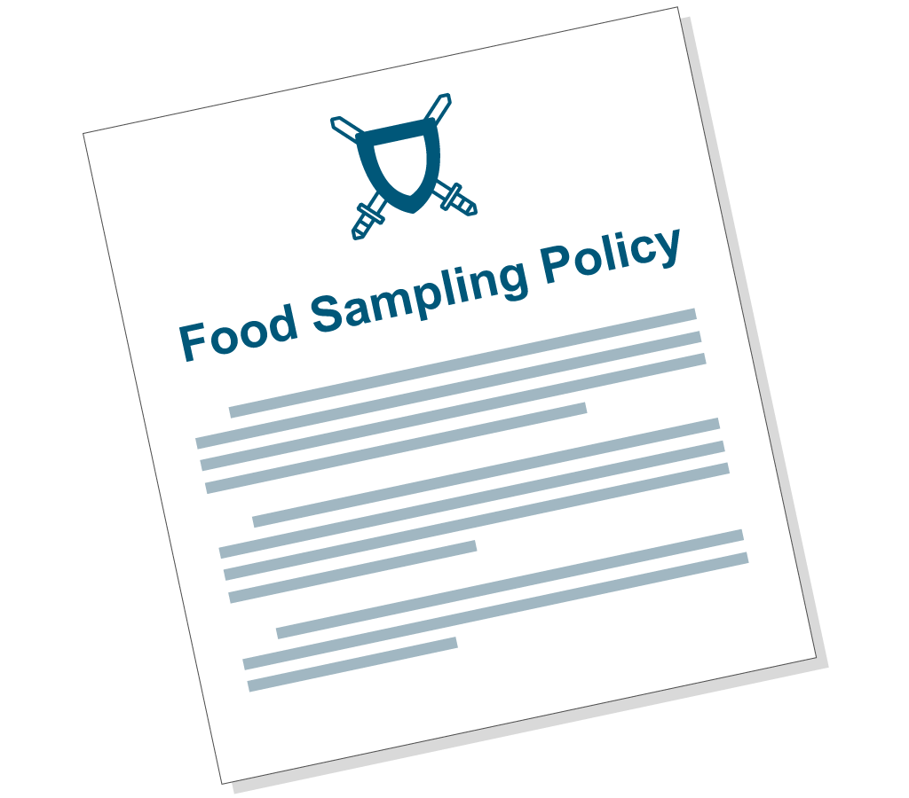 Food Sampling Policy